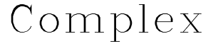 Complex: Free Font Download | MaisFontes