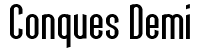 Conques Demi Font: Free Download | MaisFontes