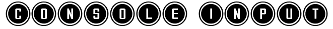 Console Input: Free Font Download | MaisFontes Console Input: Free Font Download | MaisFontes