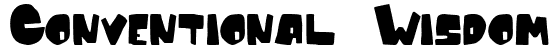 Conventional Wisdom: Free Font Download | MaisFontes