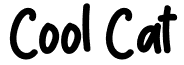 Cool Cat: Free Font Download | MaisFontes