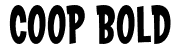 Coop Bold Font: Free Download | MaisFontes