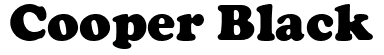 Cooper Black: Baixar Fonte Grátis | MaisFontes