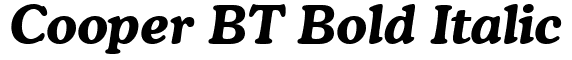 Cooper BT Light: Download Free Font | MaisFontes