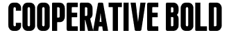 Cooperative Bold: Download Free Font | MaisFontes