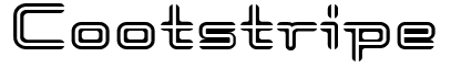 Cootstripe: Free Font Download | MaisFontes