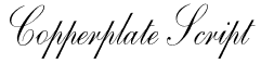 Copperplate Script Font: Free Download | MaisFontes