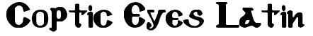 Coptic Eyes Latin: Baixar Fonte Grátis | MaisFontes