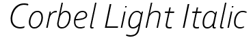 Corbel Light: Free Font Download | MaisFontes