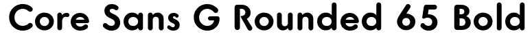 Core Sans G Rounded 65 Bold Font: Free Download | MaisFontes