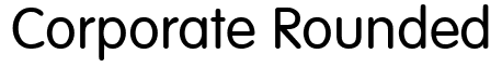 Corporate Rounded Font Family: Download Free | MaisFontes