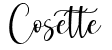 Cosette Font: Free Download | MaisFontes
