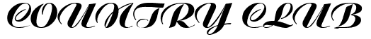 COUNTRY CLUB: Free Font Download | MaisFontes