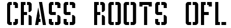CRASS ROOTS OFL: Baixar Fonte Grátis | MaisFontes