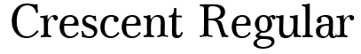 Crescent Regular: Free Font Download | MaisFontes