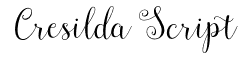 Cresilda Script: Free Font Download | MaisFontes