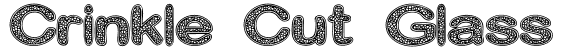 Crinkle Cut Glass: Free Font Download | MaisFontes