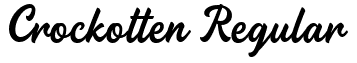 Crockotten Regular Font: Free Download | MaisFontes