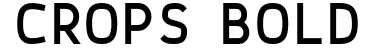 Crops Bold: Free Font Download | MaisFontes