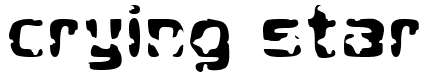 Crying Star Font: Free Download | MaisFontes