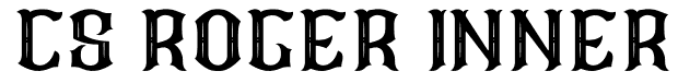 CS Roger Inner: Free Font Download | MaisFontes