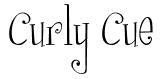 Curly Cue: Free Font Download | MaisFontes