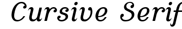 Cursive Serif: Free Font Download | MaisFontes
