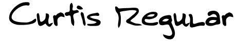Curtis Regular Font: Free Download | MaisFontes