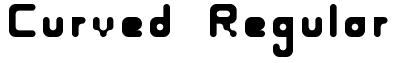 Curved Regular: Free Font Download | MaisFontes
