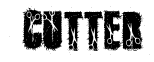 Cutter: Free Font Download | MaisFontes