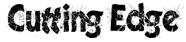 Cutting Edge: Free Font Download | MaisFontes