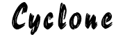 Cyclone: Download Free Font | MaisFontes