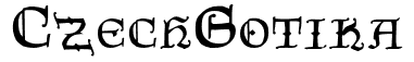 CzechGotika Font: Free Download | MaisFontes