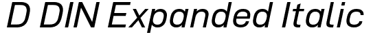 D DIN Bold：免费字体下载 | MaisFontes