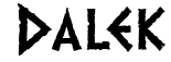 Dalek: Free Font Download | MaisFontes
