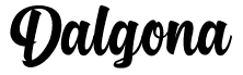 Dalgona Font: Free Download | MaisFontes