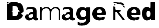 Damage Red: Baixar Fonte Grátis | MaisFontes