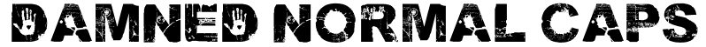 DAMNED NORMAL CAPS: Free Font Download | MaisFontes