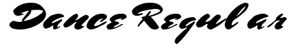 Dance Regular: Free Font Download | MaisFontes