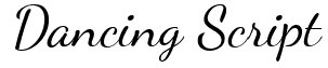 Dancing Script Font: Free Download | MaisFontes