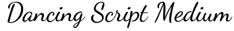 Dancing Script Medium: Free Font Download | MaisFontes