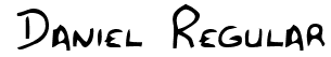 Daniel Regular: Baixar Fonte Grátis | MaisFontes
