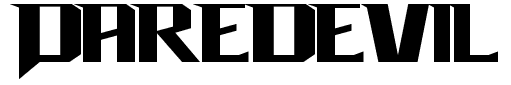 Daredevil: Download Free Font | MaisFontes