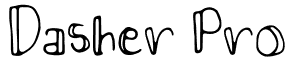 Dasher Pro: Free Font Download | MaisFontes