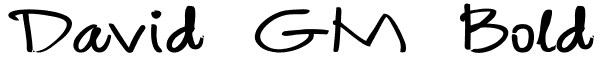 David GM Bold Font: Free Download | MaisFontes