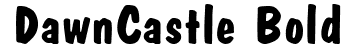 DawnCastle Bold: Free Font Download | MaisFontes