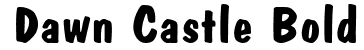 Dawn Castle Bold: Free Font Download | MaisFontes
