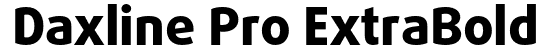 Daxline Pro Regular Font: Free Download | MaisFontes
