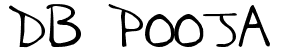 DB POOJA: Free Font Download | MaisFontes