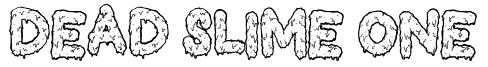 Dead Slime ONE: Free Font Download | MaisFontes